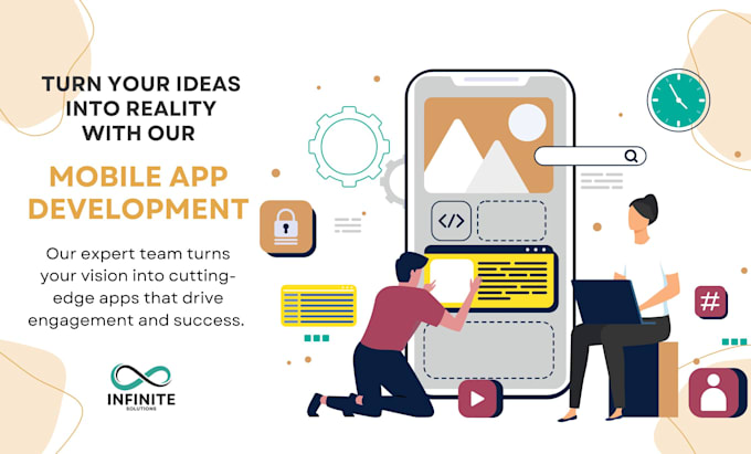 Do expert mobile app development with flutter, react native by Infinite ...