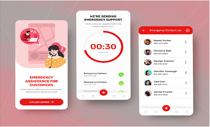 Build criminal alert app, home security app, emergency app, crime ...