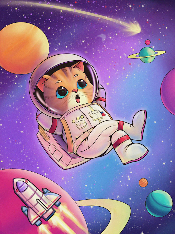 Draw most anime, comic book, cartoon style illustrations by Enwana_art ...