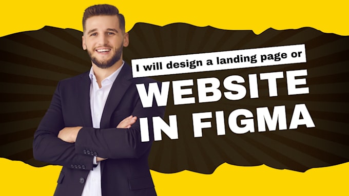 Do figma website design, figma landing page design, website mockup ...