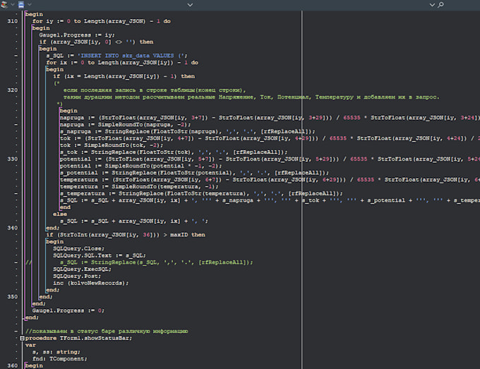 Write an application in delphi pascal by Syteser | Fiverr