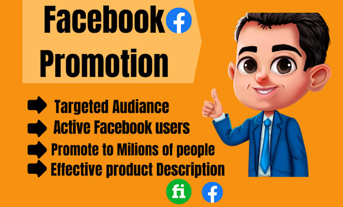 Give facebook promotion service by Imtiaz513053 | Fiverr