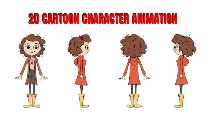 Create A 2d Cartoon Animation Music Video 2d Cartoon Character 2d