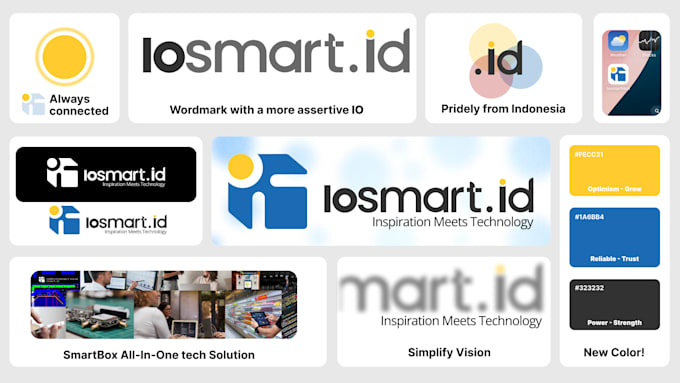 Rebranding your professional logo with a new unique and modern ...