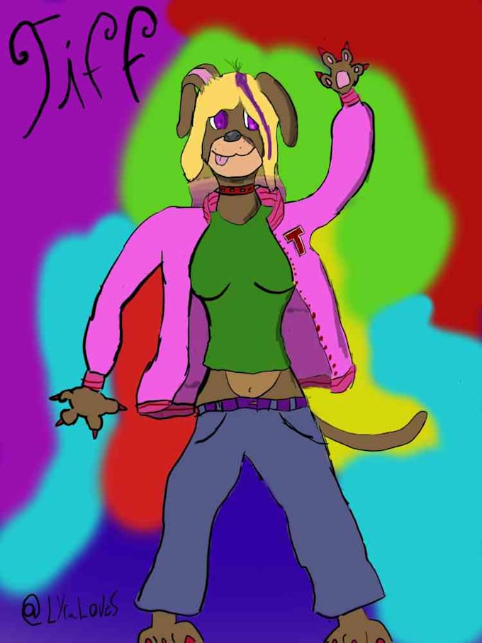 Draw reference art for characters by Lyraloves01 | Fiverr