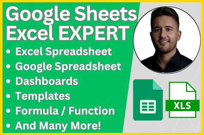 Do custom excel spreadsheet, google sheets, vba, macros, template ... Do custom excel spreadsheet, google sheets, vba, macros, template ...