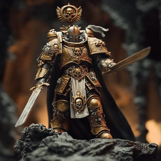Design warhammer 40k, dnd, sigmar and other miniatures by Vaenneam | Fiverr