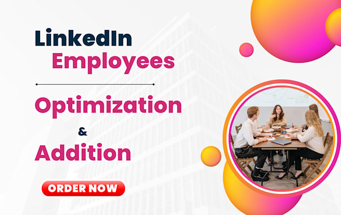 Setup and add your linkedin business page employees, promote, marketing ...