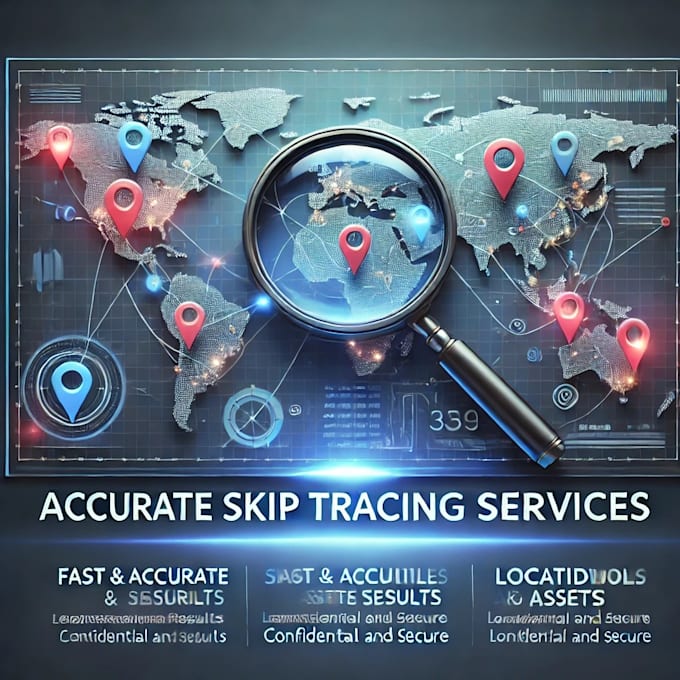 Perform accurate skip tracing to locate individuals by Khalid_maqbool1 ...