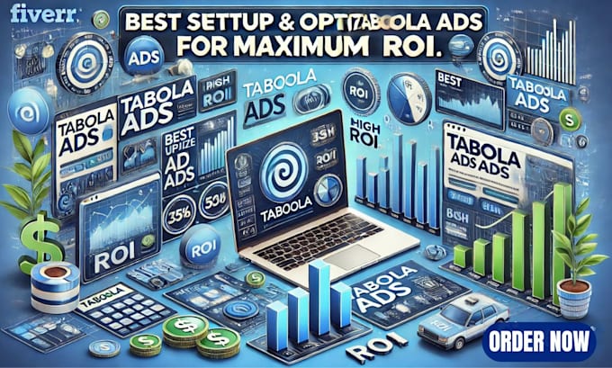 Setup and optimize taboola ads campaign for maximum roi by Jimohquzeem | Fiverr