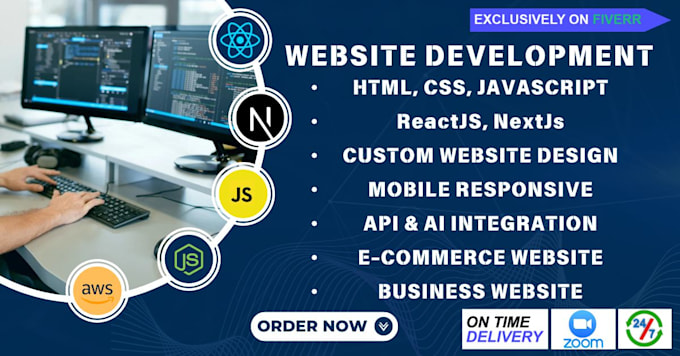 Build, rebuild custom website as a full stack developer by Webtechnosys ... Build, rebuild custom website as a full stack developer by Webtechnosys ...