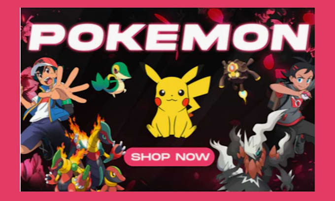 Design pokemon trading card website pokemon shopify store trading card ...