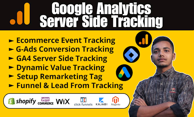 Setup ga4 server side tracking,ga4 ecommerce tracking,conversion tracking gtm by Setuahamed1 ...