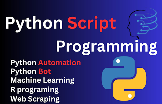Python programming machine learning python bot r java automation ... Python programming machine learning python bot r java automation ...