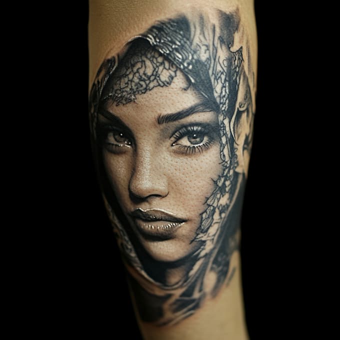 Do a custom tattoo design for you by Teiondaniel | Fiverr