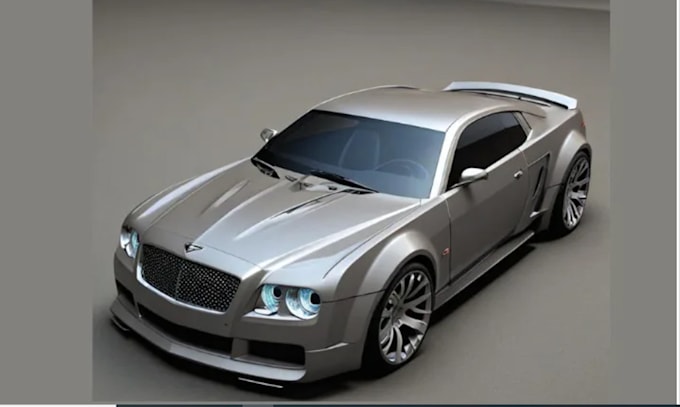 Create 3d car modeling, 3d car design, game asset, vehicle model, gta v ...