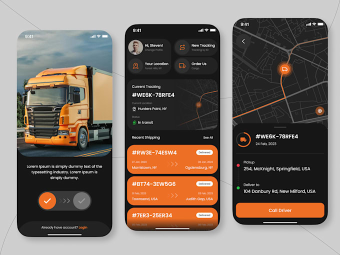 Develop logistic app, transportation app, truck booking app, delivery ...