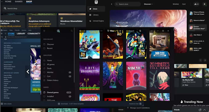 Build unity game development 2d 3d game multiplayer game, pc, web and mobile app by Sopheya0 ...