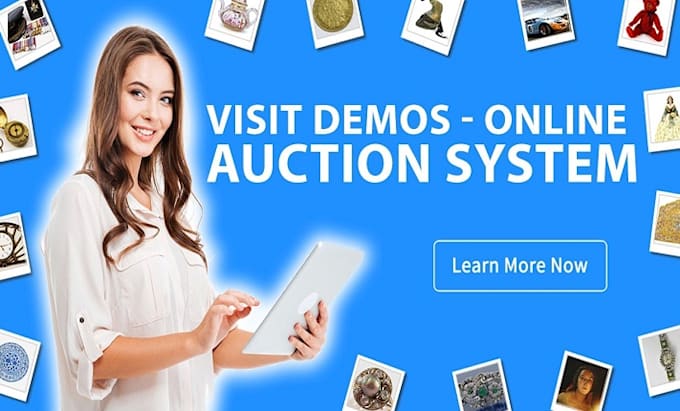 Create auction website, bidding, auction, multivendor, car auction app ...