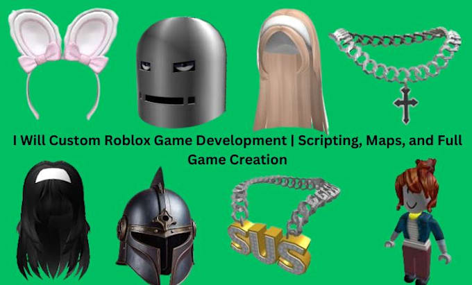 Create custom roblox ugc accessories for your avatar by Lucas_mos | Fiverr