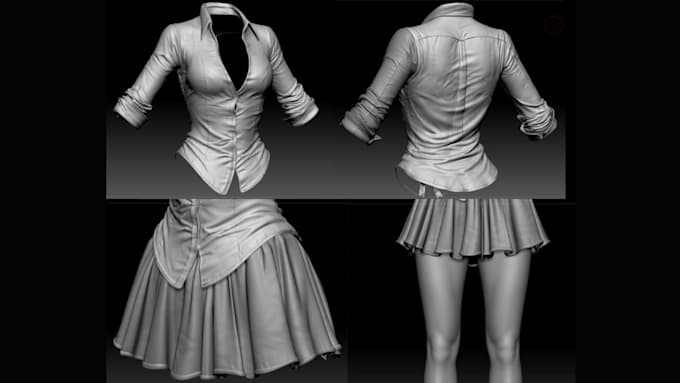 3d clothing mockup animation 3d clothing modeling 3d fashion design by ...