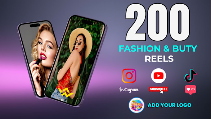 Create 200 fashion models and beauty instagram reels and youtube shorts ...