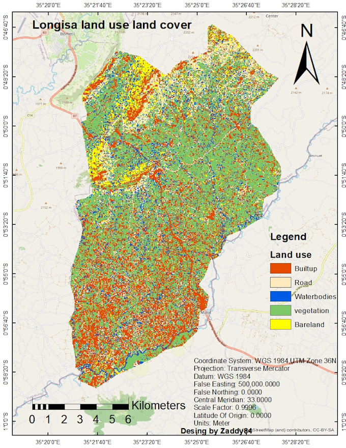 Do expert gis mapping, geospatial and satellite analysis by Zaddy84 ...