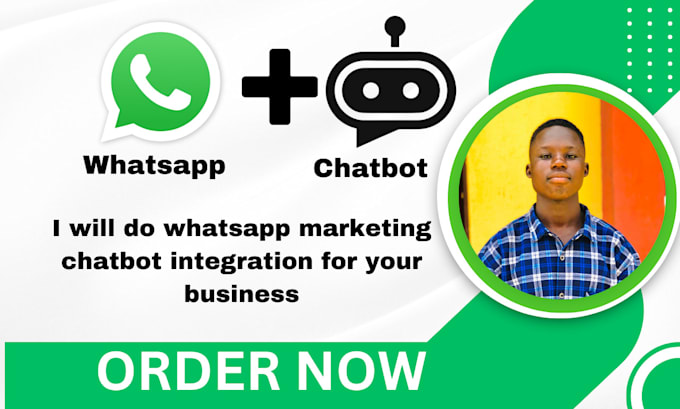 Build whatsapp chatbot do business api setup with manychat by Ib_autos ...