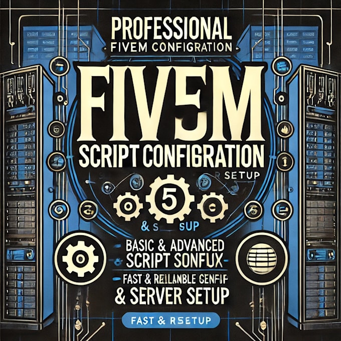Professional fivem script configuration and server setup and basic ...