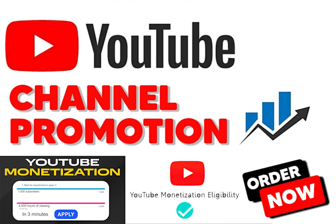 Do youtube monetization watching and grow by Roy_tec_branch | Fiverr