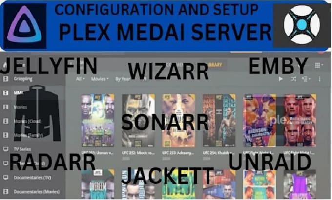 Install and configure plex , plex server, iptv, docker, linux, lidarrr, wizarr by Uniqufavour ...