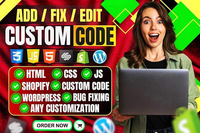 Fix html css, js,python bugs and add features to squarespace, and wix website by Naseeb_expert1 ...