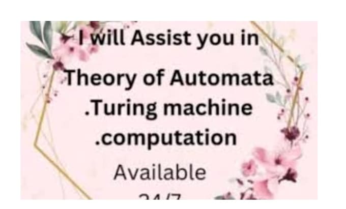 Theory Of Automata And Computation Assignment And Projects By