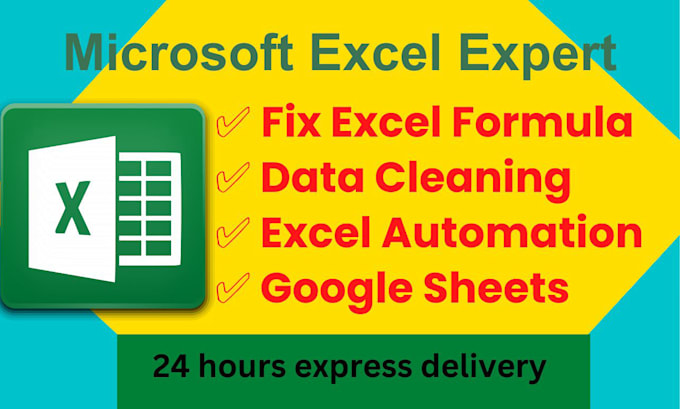 Do excel spreadsheets, google sheets, formulas, vba, macro, charts by Christinehadiwa | Fiverr