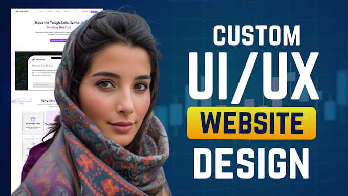 Make professional website ui design with figma by Mariam08bk | Fiverr
