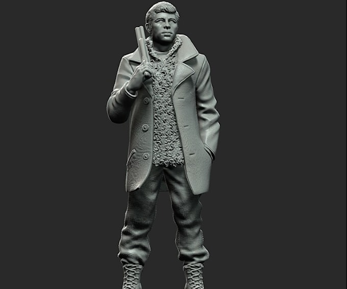 Prepare 3d model for printing, fdm printer, digital sculptor, mudbox ...