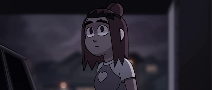 Create horror 2d cartoon animation in japanese anime style using ...