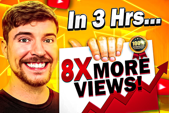 Design stunning youtube thumbnail in 3hrs by Ahmedali_11 | Fiverr