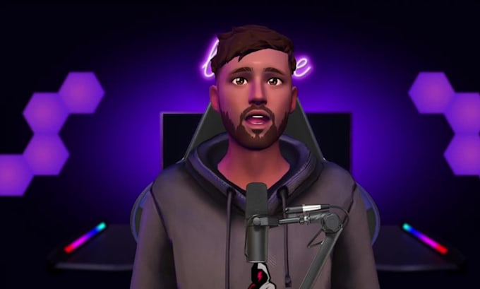 Do live 2d, 3d vtuber character , face rig vrchat vriod model, furry ...