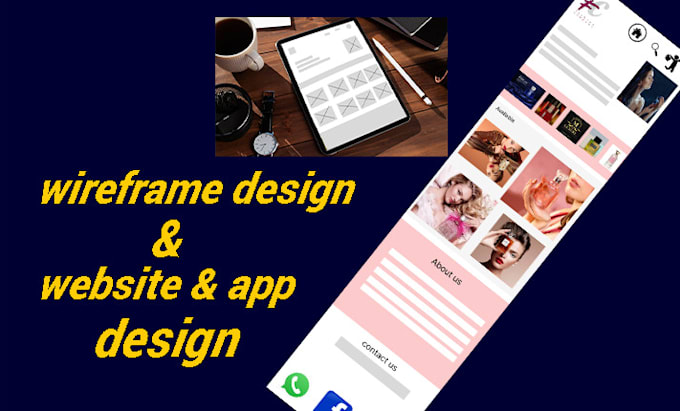 Design wireframe, figma wireframe,ui ux web and app design by ...