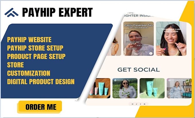 Setup and customize payhip, beacon ai ecommerce store payhip digital products by Ahmed_webs1 ...