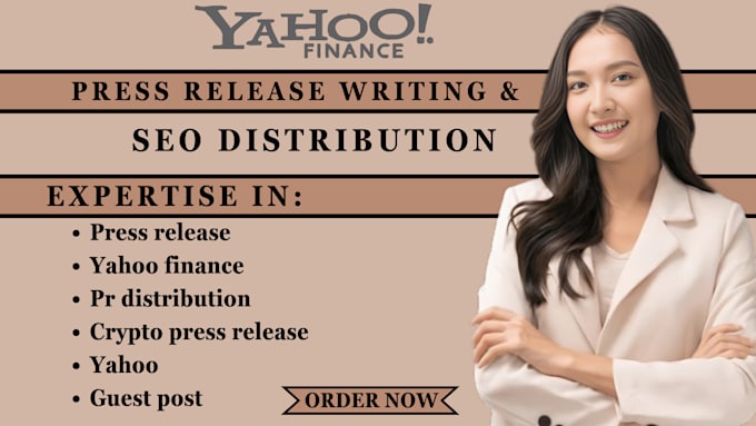 Do yahoo news, bloomberg, yahoo finance benzinga business insider and pr writing by Ivy_rose3 ...