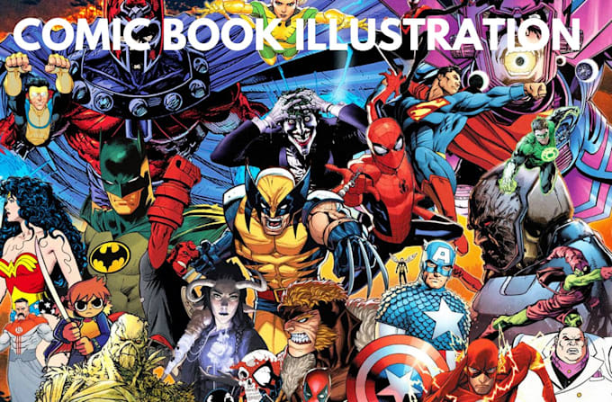 Dibujar anime, manga, cómic, novela gráfica, webtoon, guión gráfico ...