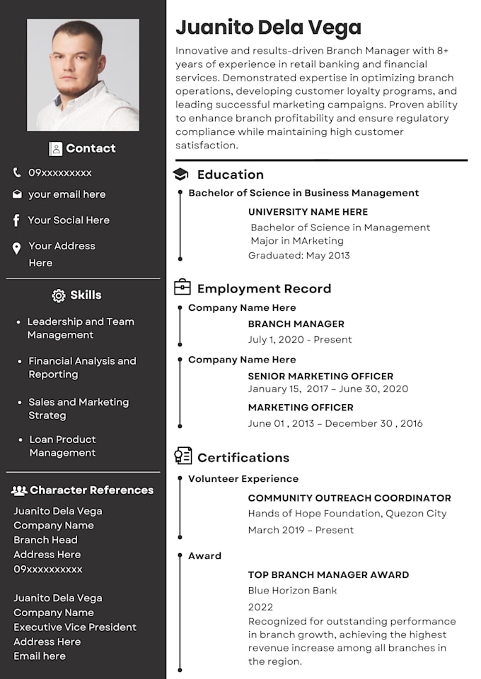 Create cv or resume by Sergio_screen | Fiverr