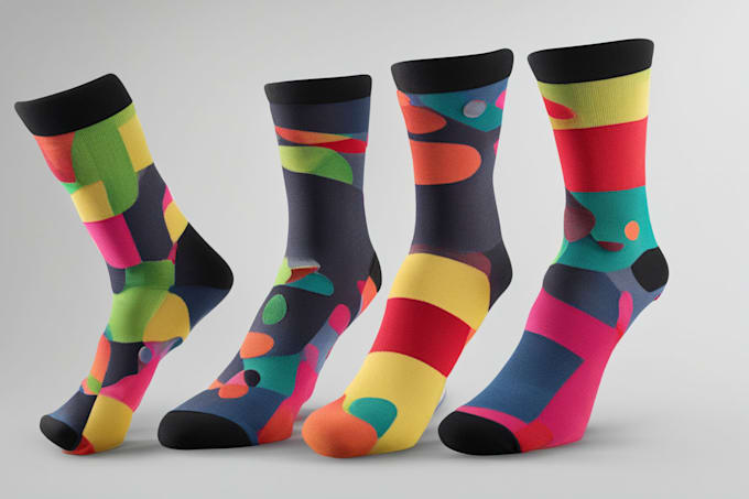 Design unique sock for you by Yardle_pkins | Fiverr