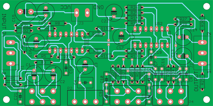 Design your custom pcb layout for electronics projects by Madebyhfm | Fiverr