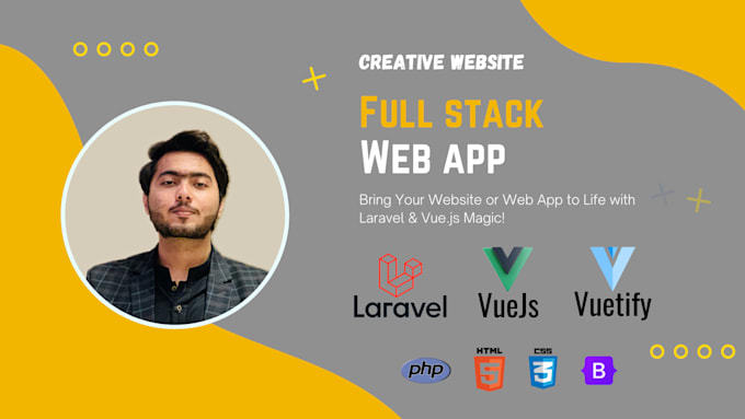 Develop full stack website using php laravel along with vue by Haroon ... Develop full stack website using php laravel along with vue by Haroon ...