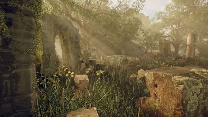 Create realistic 3d environments for you in blender, unity 3d and ...