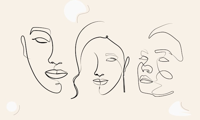 Draw minimalist line art vector line art by Hiratabassum1 | Fiverr