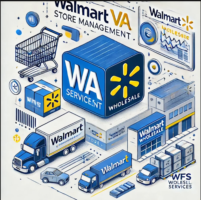Walmart wfs wholesale 2 step store walmart listing by Hammad1434 | Fiverr